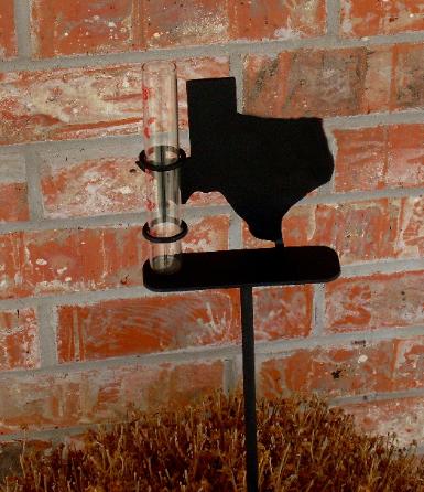 Rustic Metal Rain Gauges Custom Metal Ranch Signs Texas Metal art
